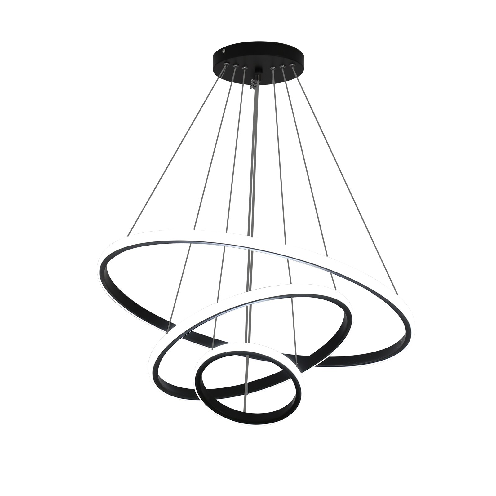 Candelabru, Comely, Aluminiu, LED, 220V, 76W, Negru - eMAG.ro