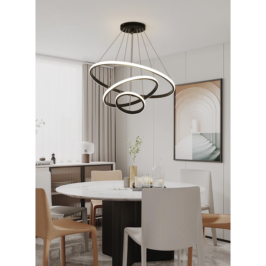 Candelabru, Toolight, Aluminiu, LED, 220V, 76W, Negru - eMAG.ro