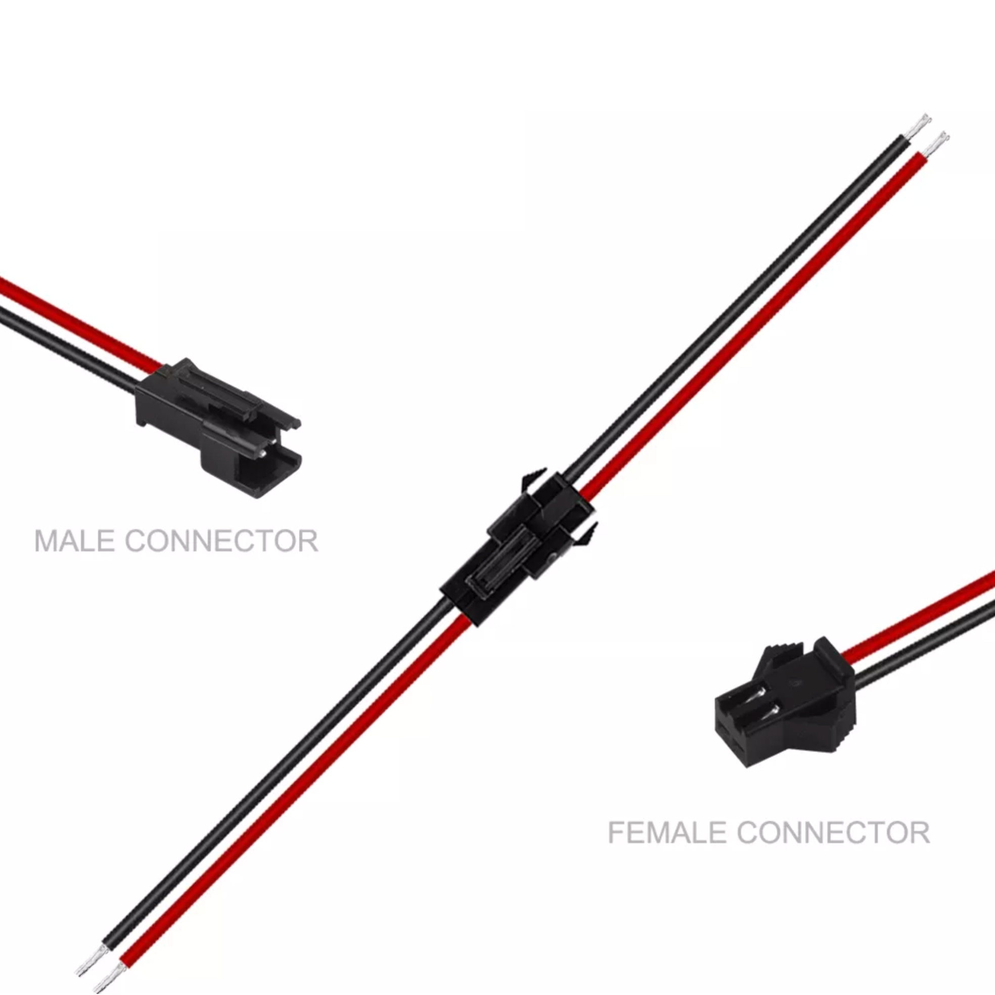 Conectori auto 2 fire, 2 pini cu mecanism de fixare Strong Lock, tip ...