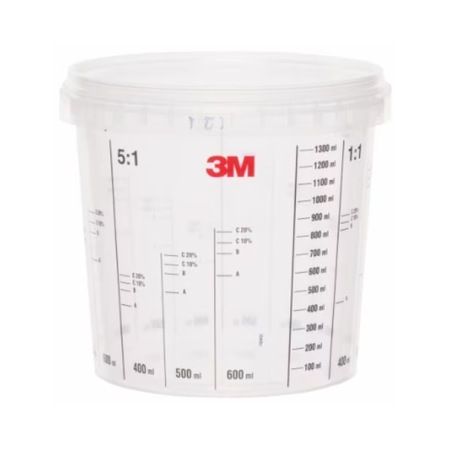 Recipient mixare gradat, 3M, 50404, 1550 ml, reutilizabil, din plastic ...