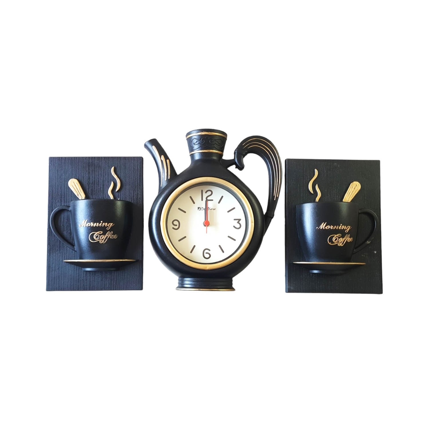 Set Ceas de perete, Coffee, 27 cm, GXL030 - eMAG.ro