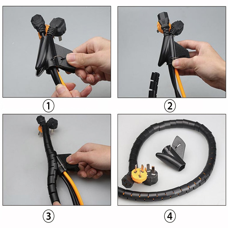 Tub pentru protectie cabluri si organizator de cabluri PHN Mag ...