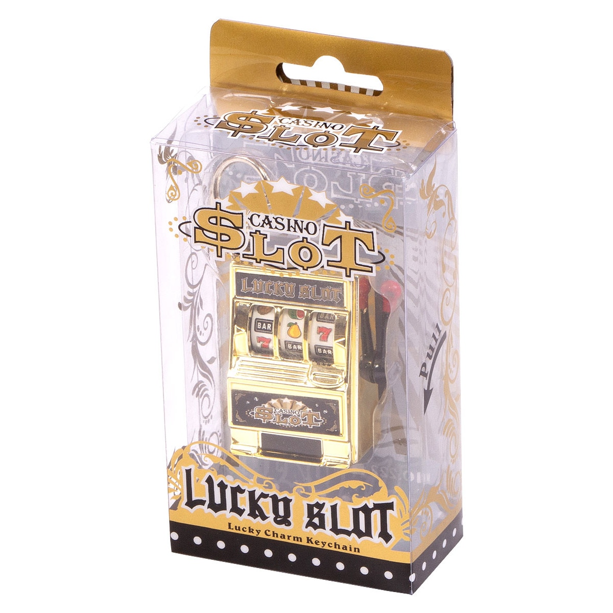 Breloc slot machine, BS37-09, mecanism functional, 4x6 cm, plastic ...