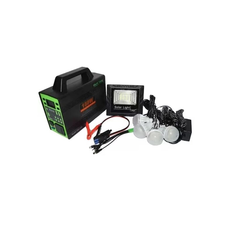 Kit sistem solar GD-150L Impact Vision®, Invertor 220V 150W, Panou ...