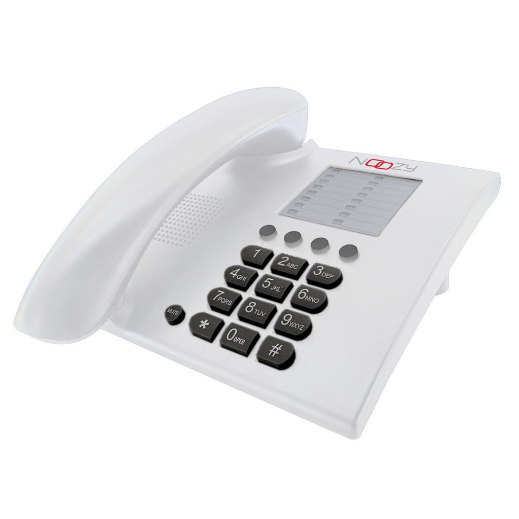 Telefon digital, Noozy, Phinea N28, Alb - eMAG.ro