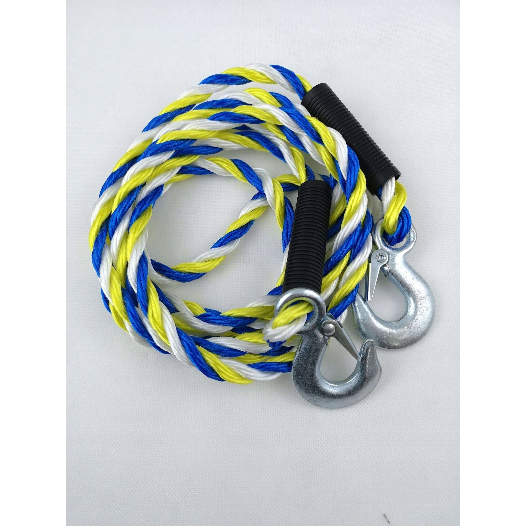 Sfoara tractiune, 3000 kg, Galben/Alb/Albastru, 3.9 m x 12 mm - eMAG.ro