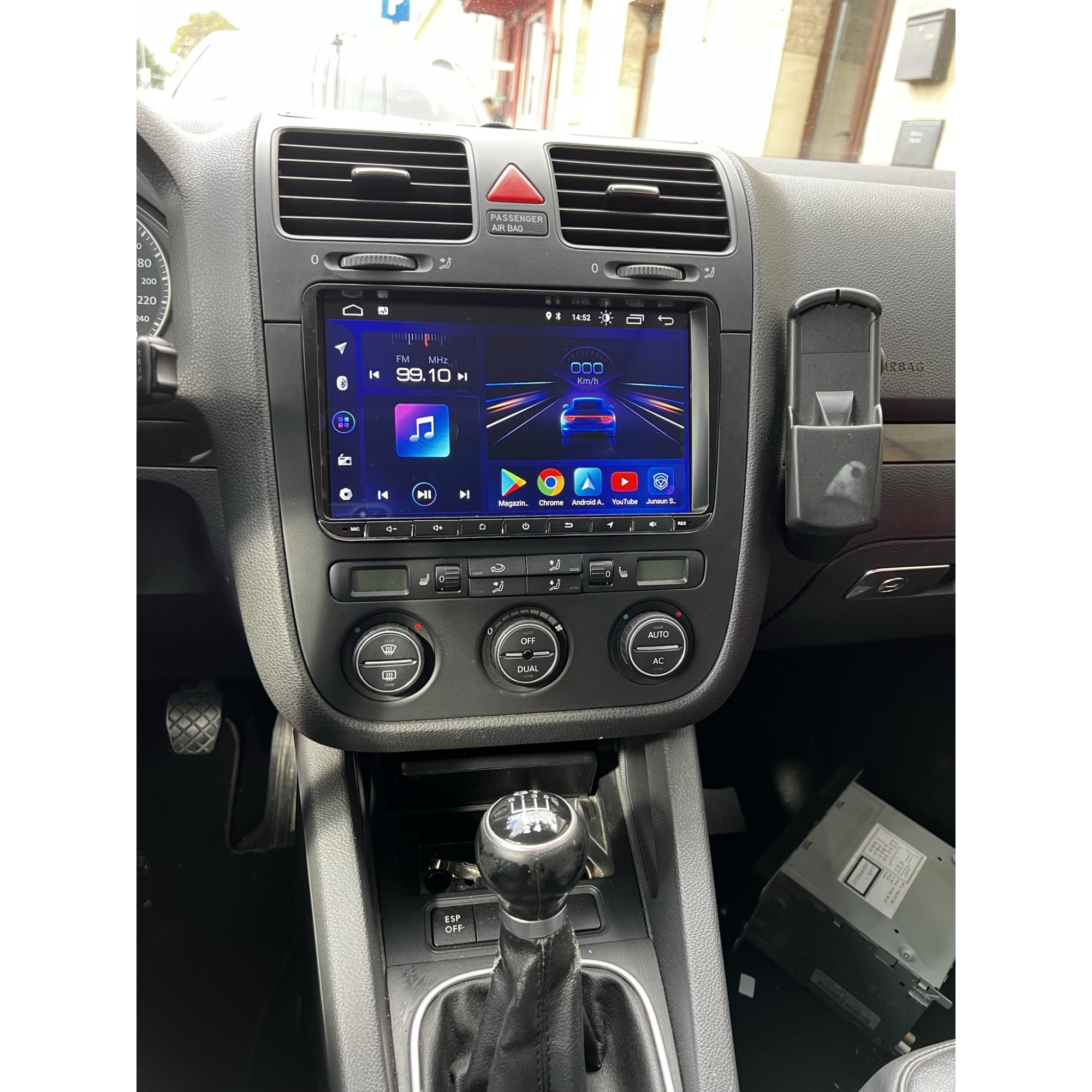 Navigatie Volkswagen Golf 5, Golf 6, Android, 4GB 64GB RAM, bluetooth ...