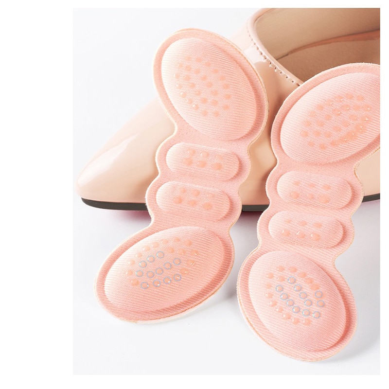 Set plasturi anti-uzura pentru calcai, Spuma, Roz - eMAG.ro