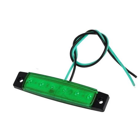 Set 10 lampi LED pentru remorca, ABS, 12V, Verde - eMAG.ro