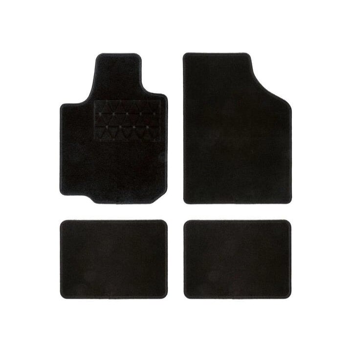 Set 4 Covorase auto, mocheta, universale, negru - eMAG.ro