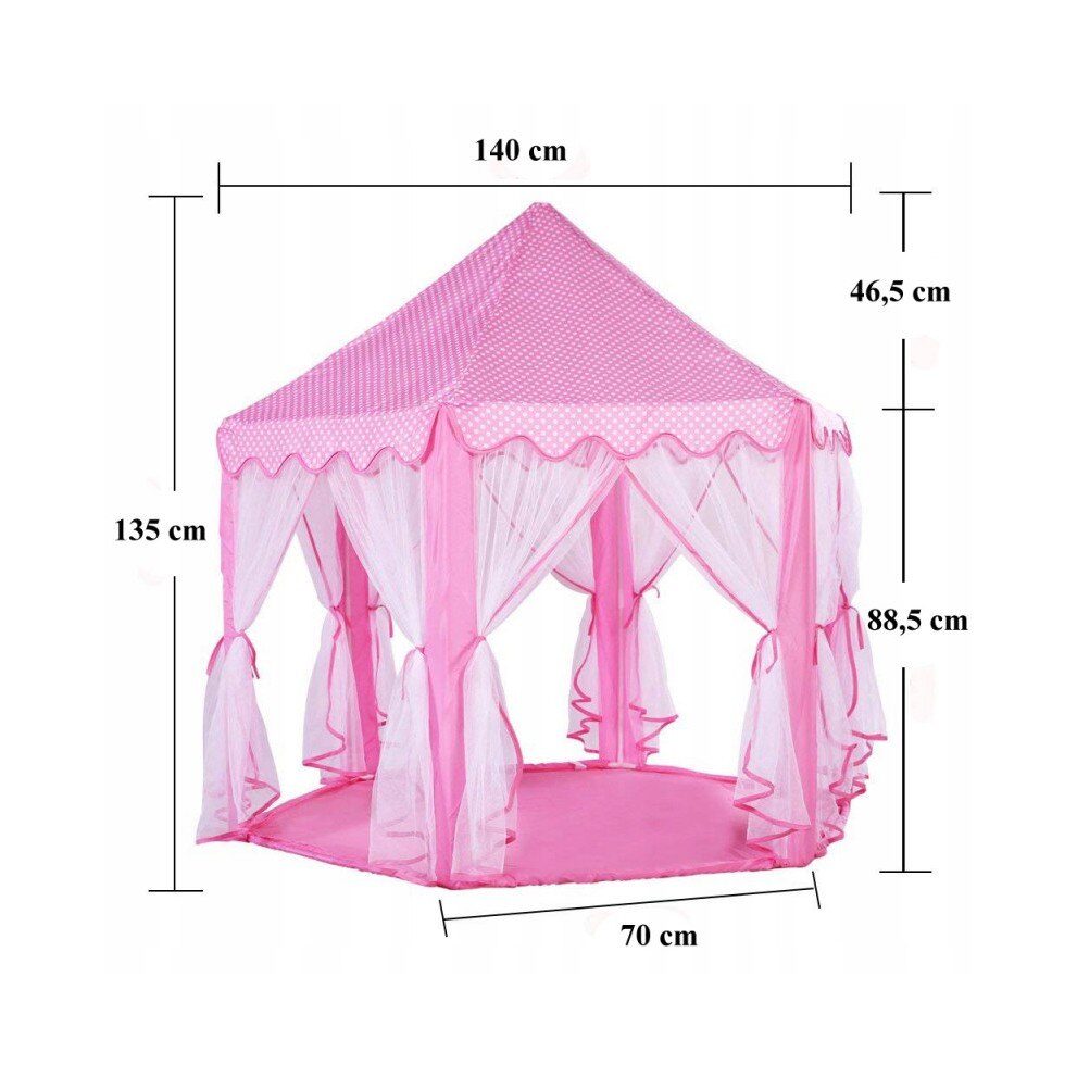 Cort pentru copii, Anagre, Roz - eMAG.ro