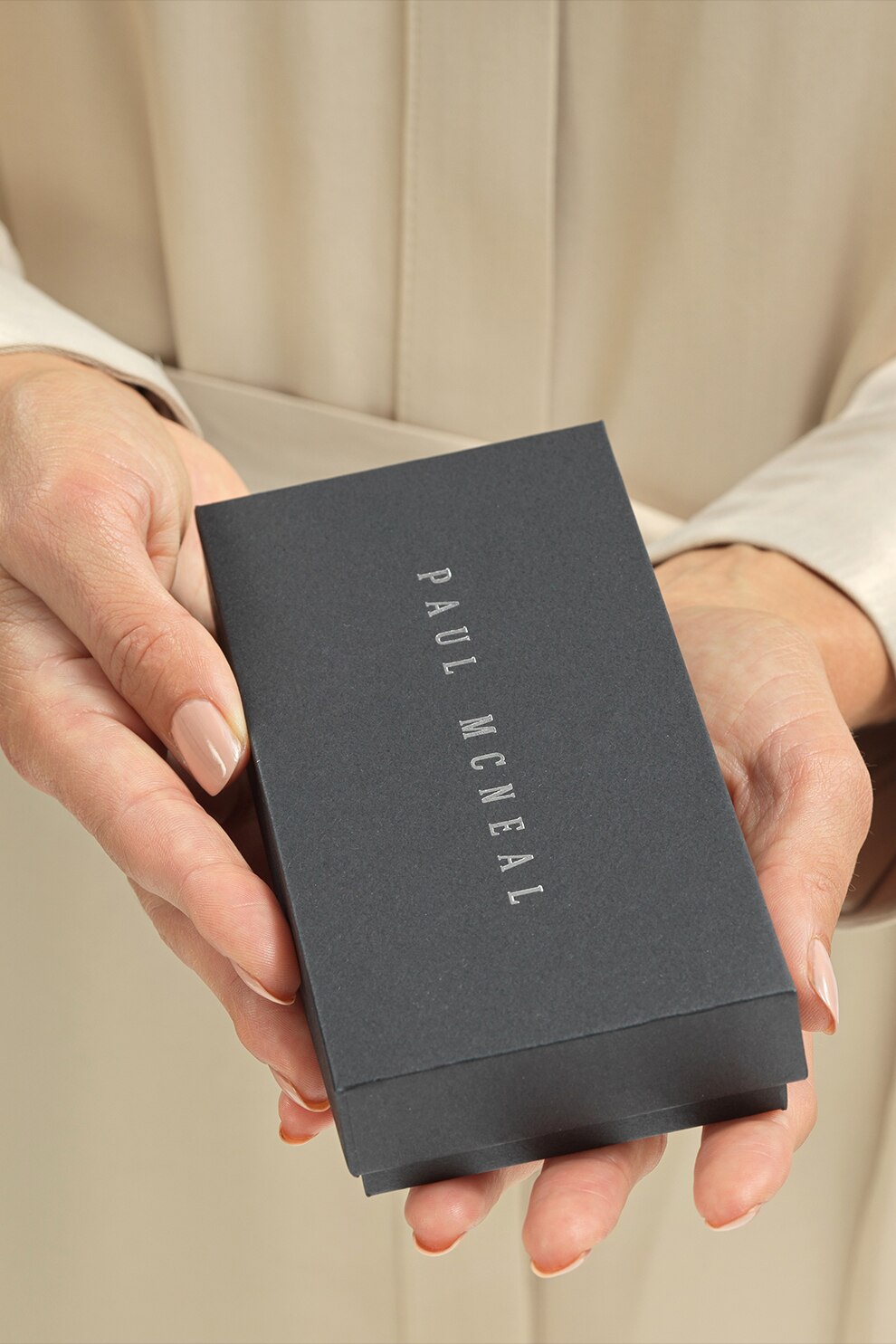 Paul McNeal, Кварцов часовник от неръждаема стомана, Rose Gold, Черен ...