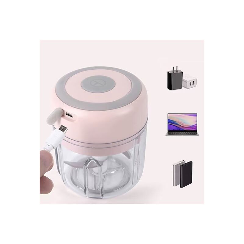 Tocator Electric pentru Legume, Usturoi, Nuci, Condimente, Ardei, cu 3 ...