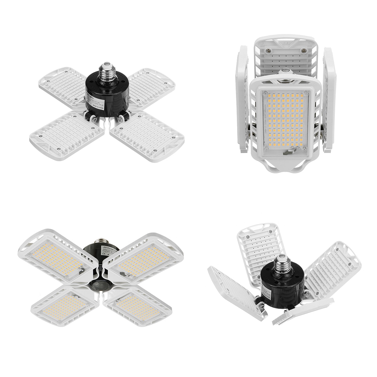 Lampa LED cu 4 brate mobile ajustabile, VisionHub®, putere 60W, Bec ...