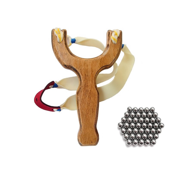 Set prastie Ahile cu gume lapte si 100 bile metal - eMAG.ro