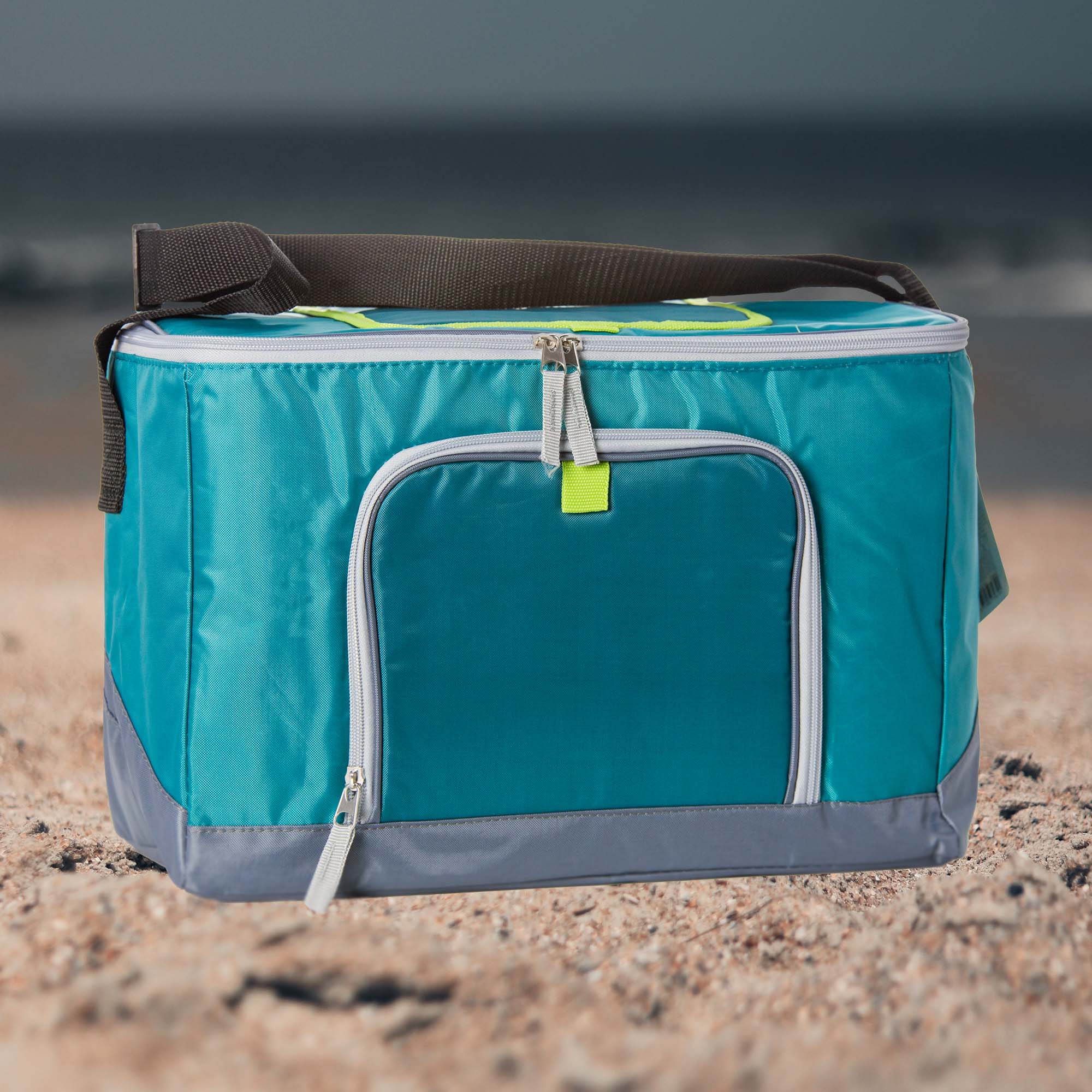 Geanta EDANTI Termica Termoizolanta Pentru Plaja Picnic Camping Pranz Cumparaturi 26 L Verde ...