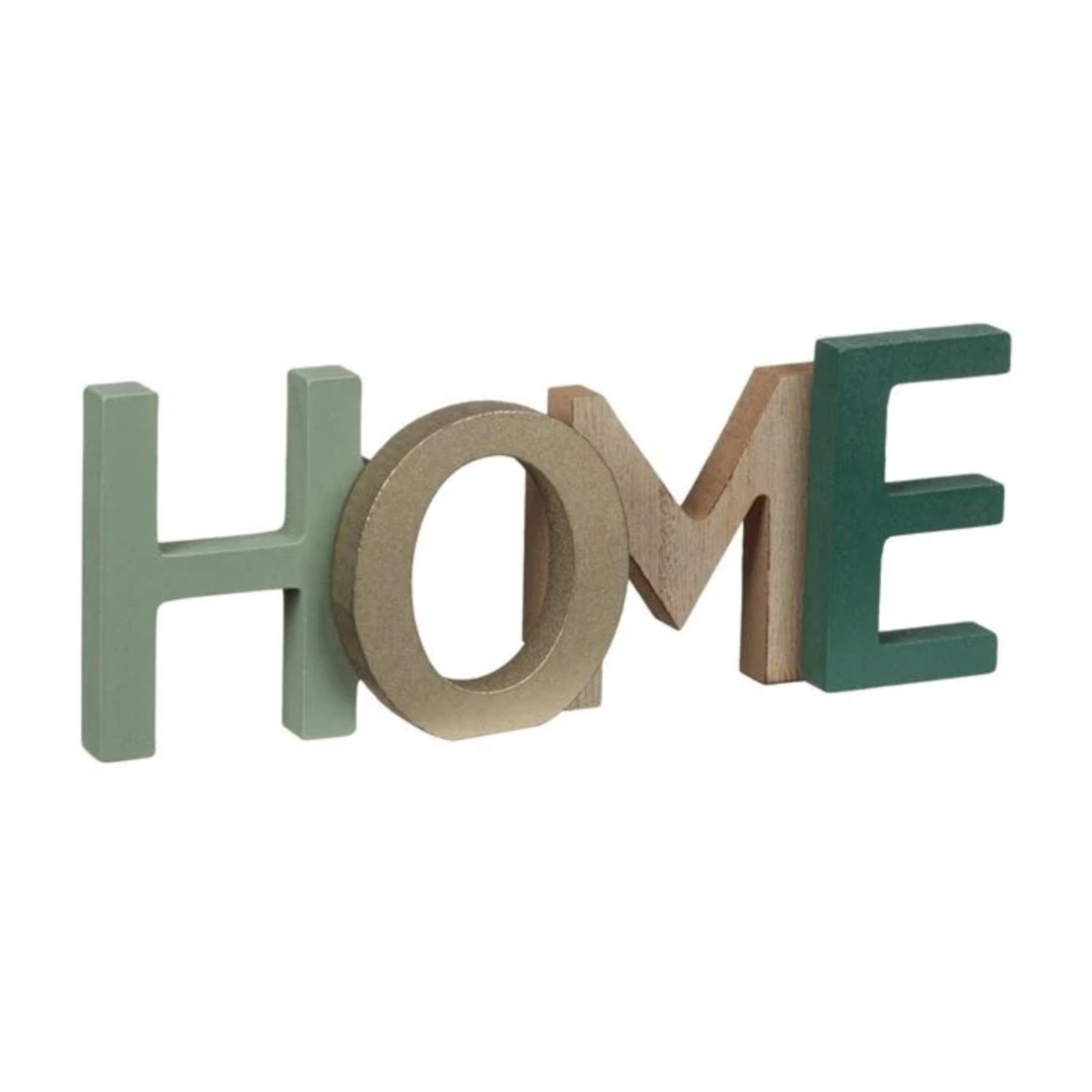 Element Evia decorativ din lemn masiv "HOME" - eMAG.ro