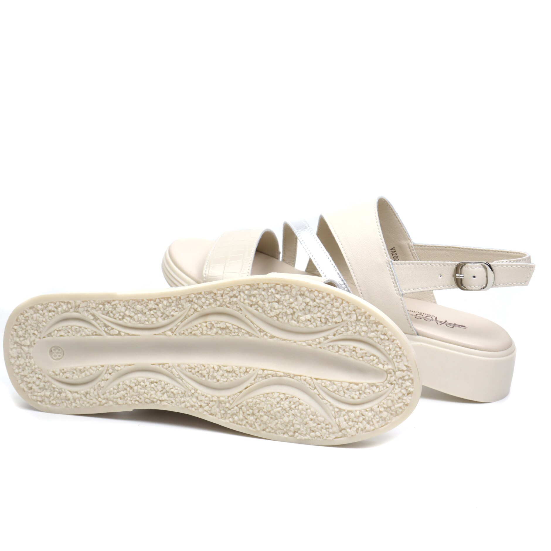 Sandale dama V4VA20012B 52 N crem, Pass Collection, 40 EU - eMAG.ro