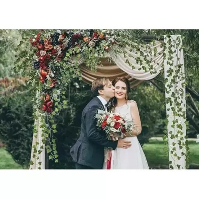 Set 12 ghirlande iedera artificiala CLASStitude, pentru decorare ...