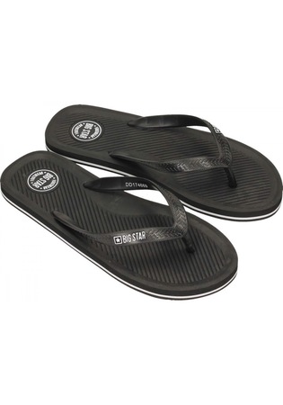 Slapi pentru barbati, Big Star, Sintetic, Negru, 42 EU - eMAG.ro