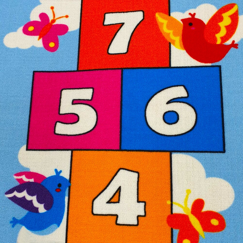 Covor copii antiderapant, 200x100 cm, inaltime fir 6 mm, 100% poliamida ...