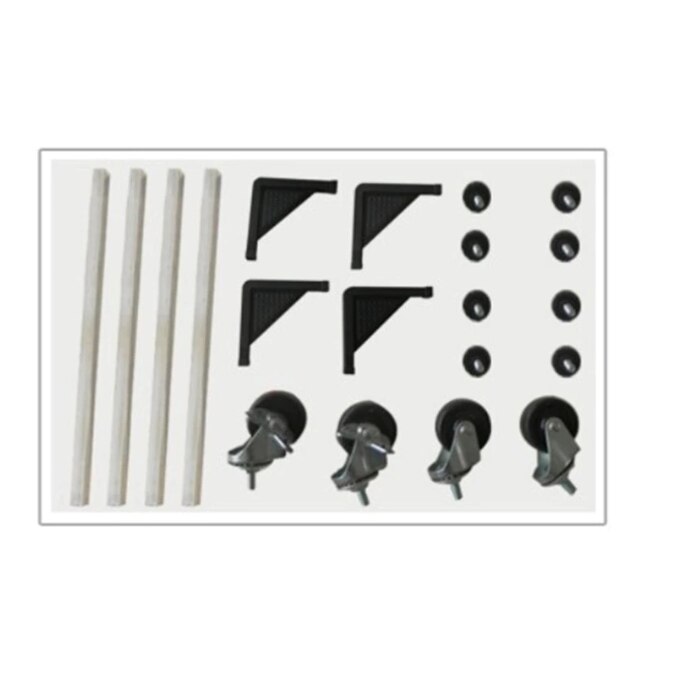 Suport cu roti ajustabile pentru electrocasnice, gri - eMAG.ro