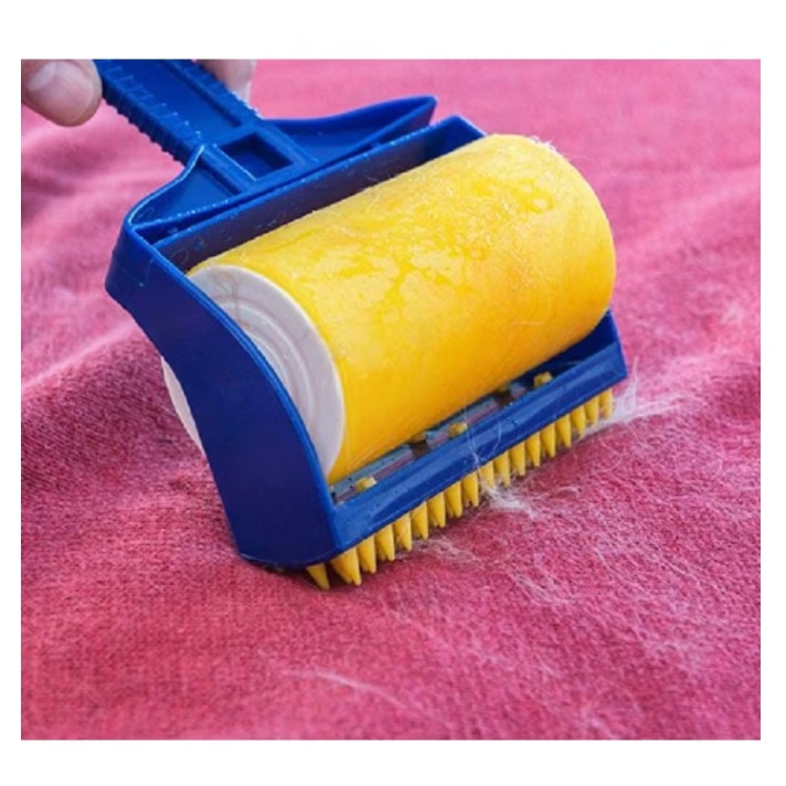 Set rola de silicon pentru indepartarea scamelor si a parului de ...