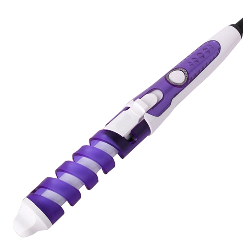 Ondulator de Par, Incalzire cu 210°C in 30 de Secunde, 35W, Violet-Alb ...