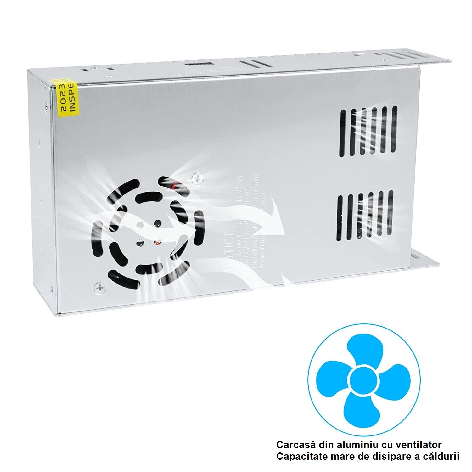 Sursa de alimentare 12v 40A 480W stabilizata, carcasa metalica si ...