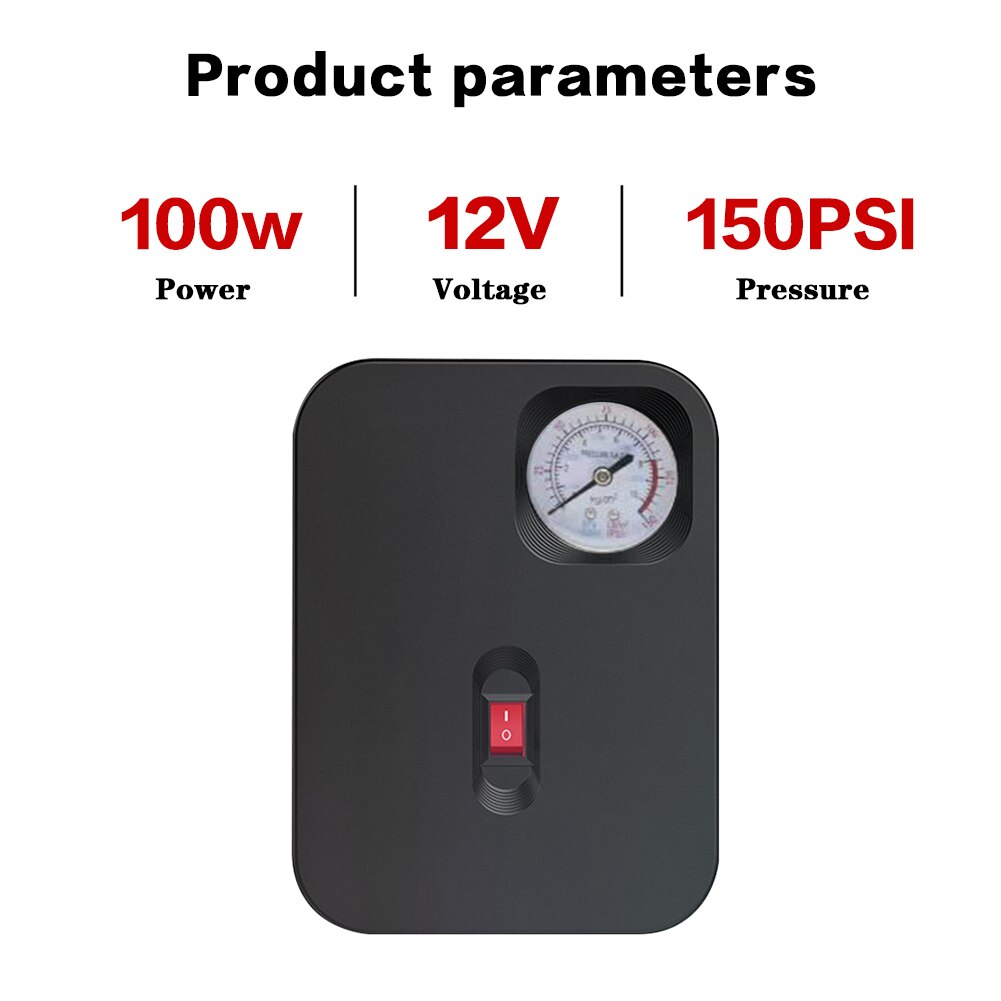 Compresor fara fir, portabil pentru masina, motocicleta, bicicleta ...