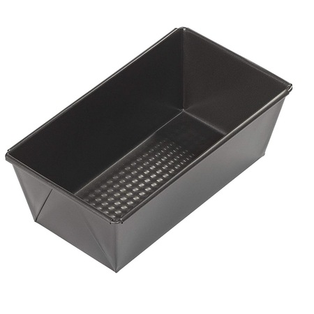 Tava, forma de copt chec si cozonac, 17x8x7 cm non stick, acoperire ...