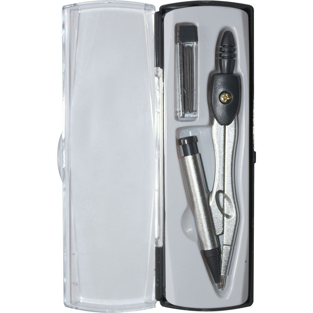 Set geometrie, Compas si creion mecanic, Titanum, Metal/Plastic ...