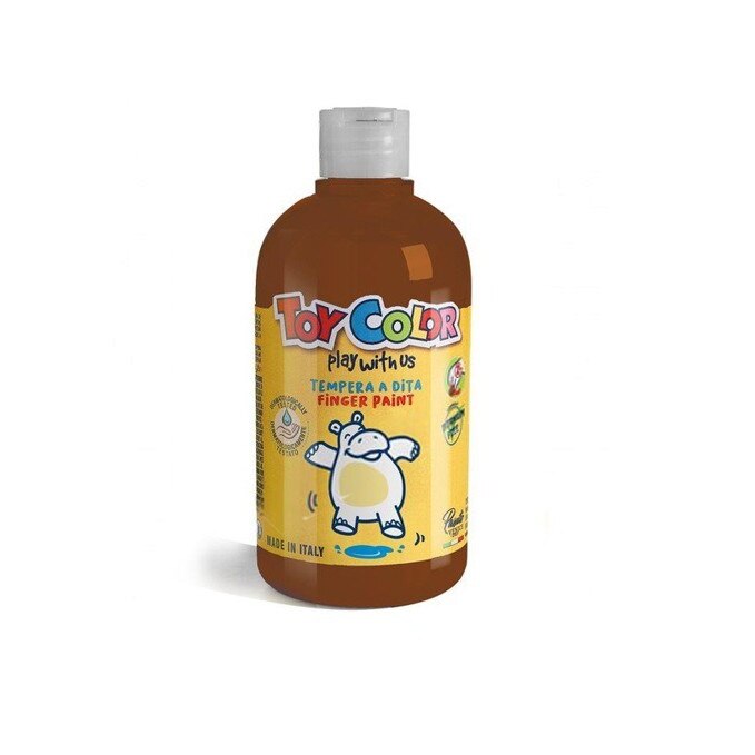 Toy Color vopsea pentru degete 500ml maro - eMAG.ro