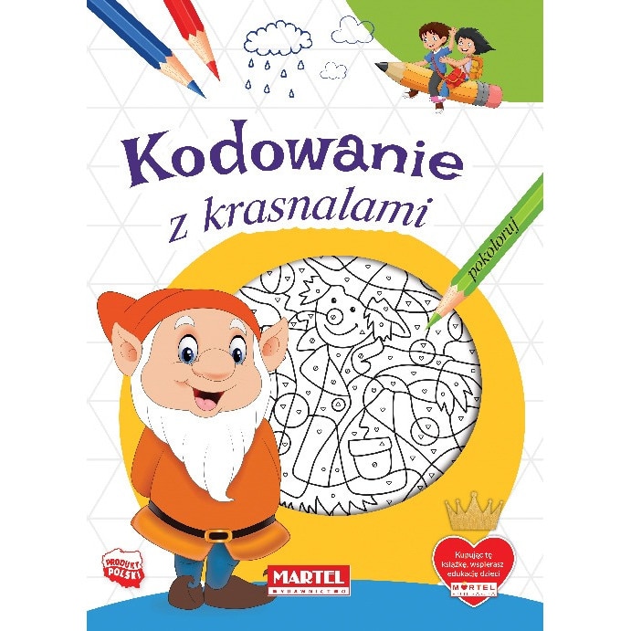 Carte de colorat Codare cu spiridusi, Martel - eMAG.ro