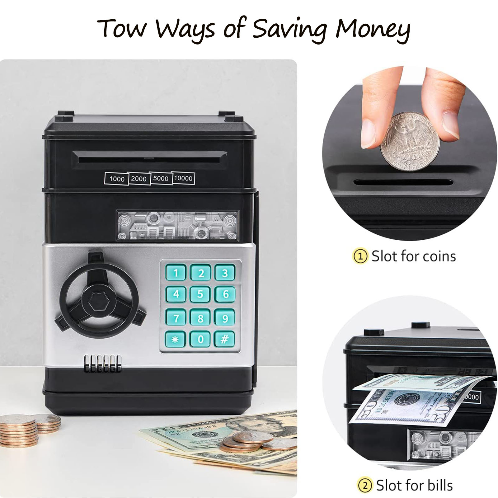 Pusculita electronica pentru copii, Darklove, Cu lumina si sunet prompt ...