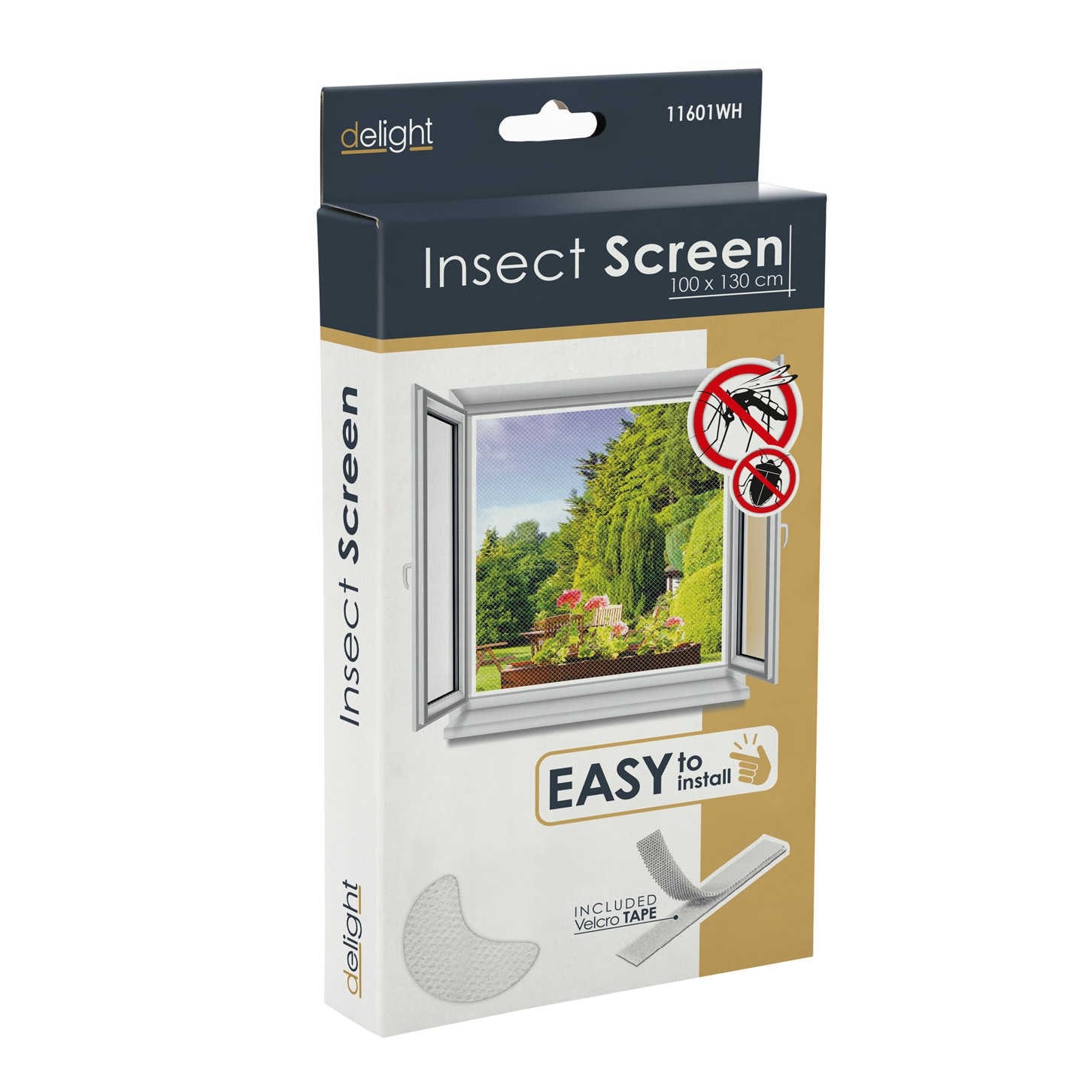 Plasa protectie insecte / tantari, Delight, pentru ferestre, poliester ...