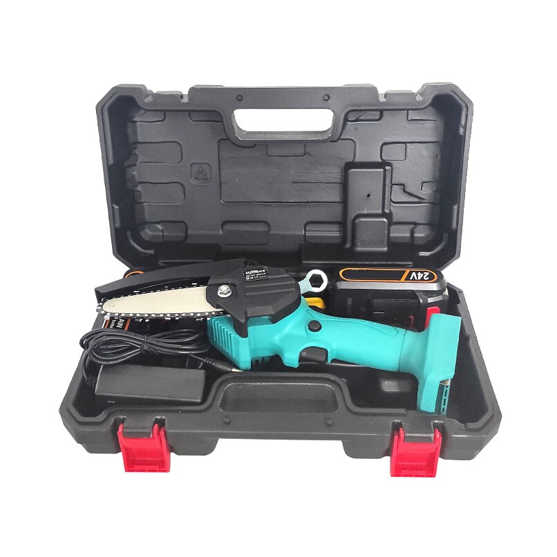 Mini drujba electrica Blasko, 2 Acumulatori 24v 1500mah, cutie de ...