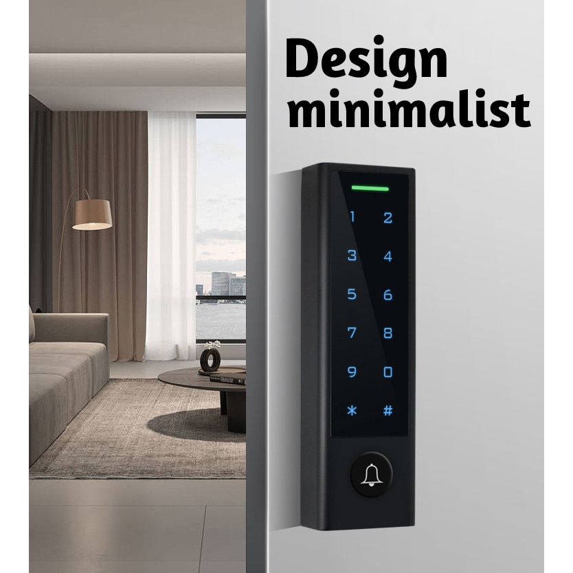 Incuietoare inteligenta, acces pe baza de card / cod, rezistenta la apa ...