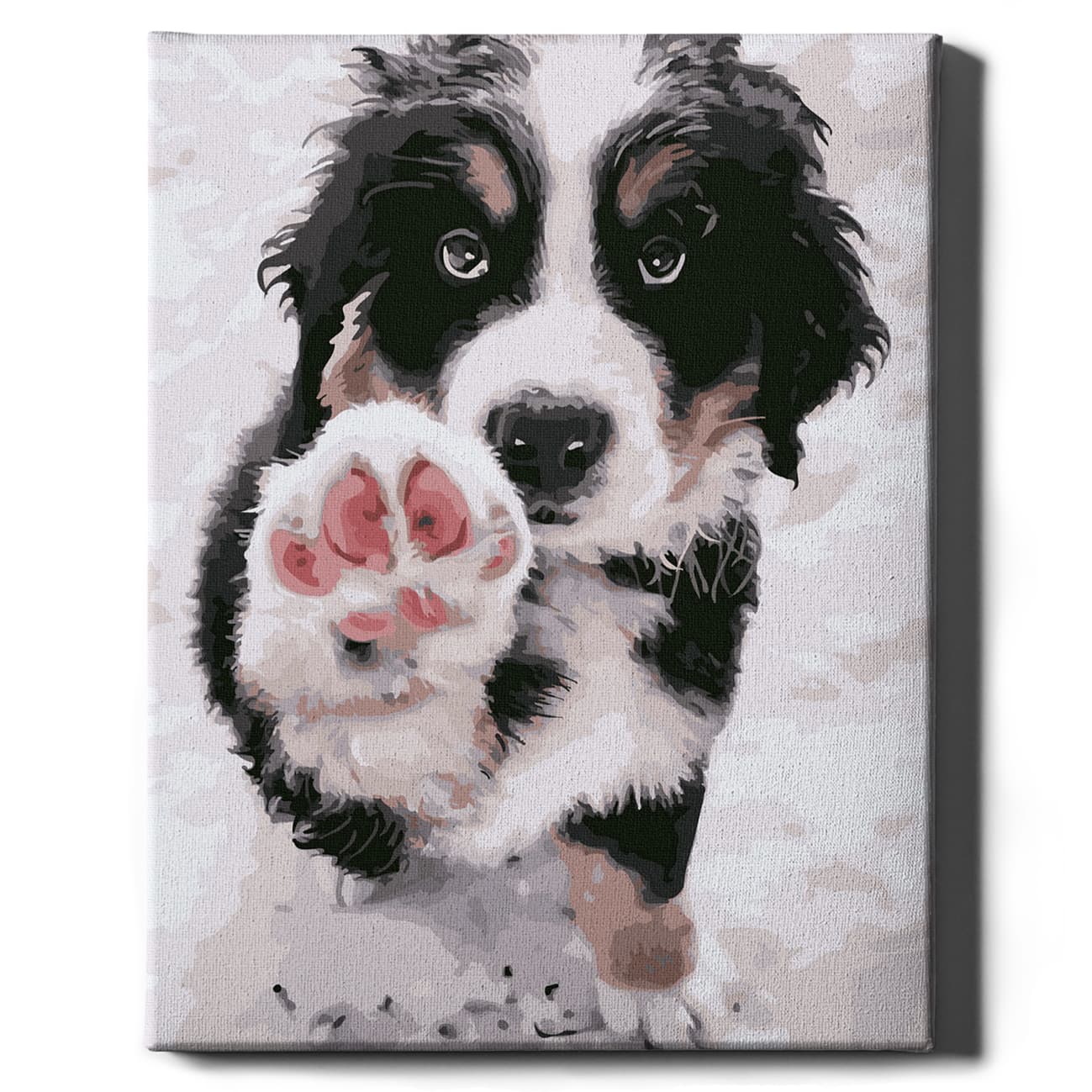 Set pictura pe numere, Catelus, Oh Art!, 40x50 cm - eMAG.ro