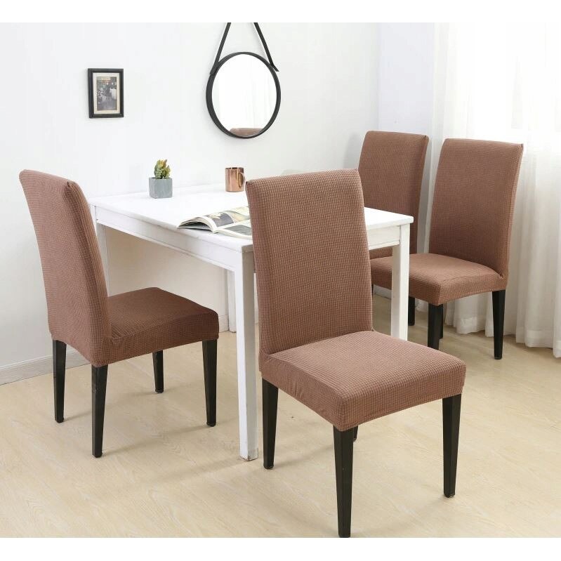 Husa scaun Jacquard, Elastan, Maro - eMAG.ro