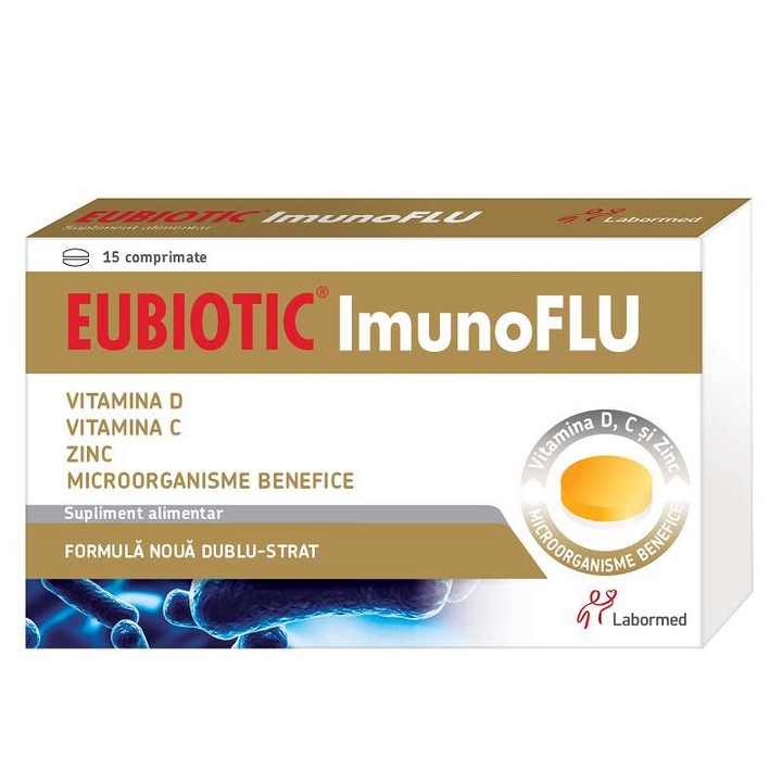 Eubiotic Imunoflu 15 comprimate Labormed Capsule - eMAG.ro