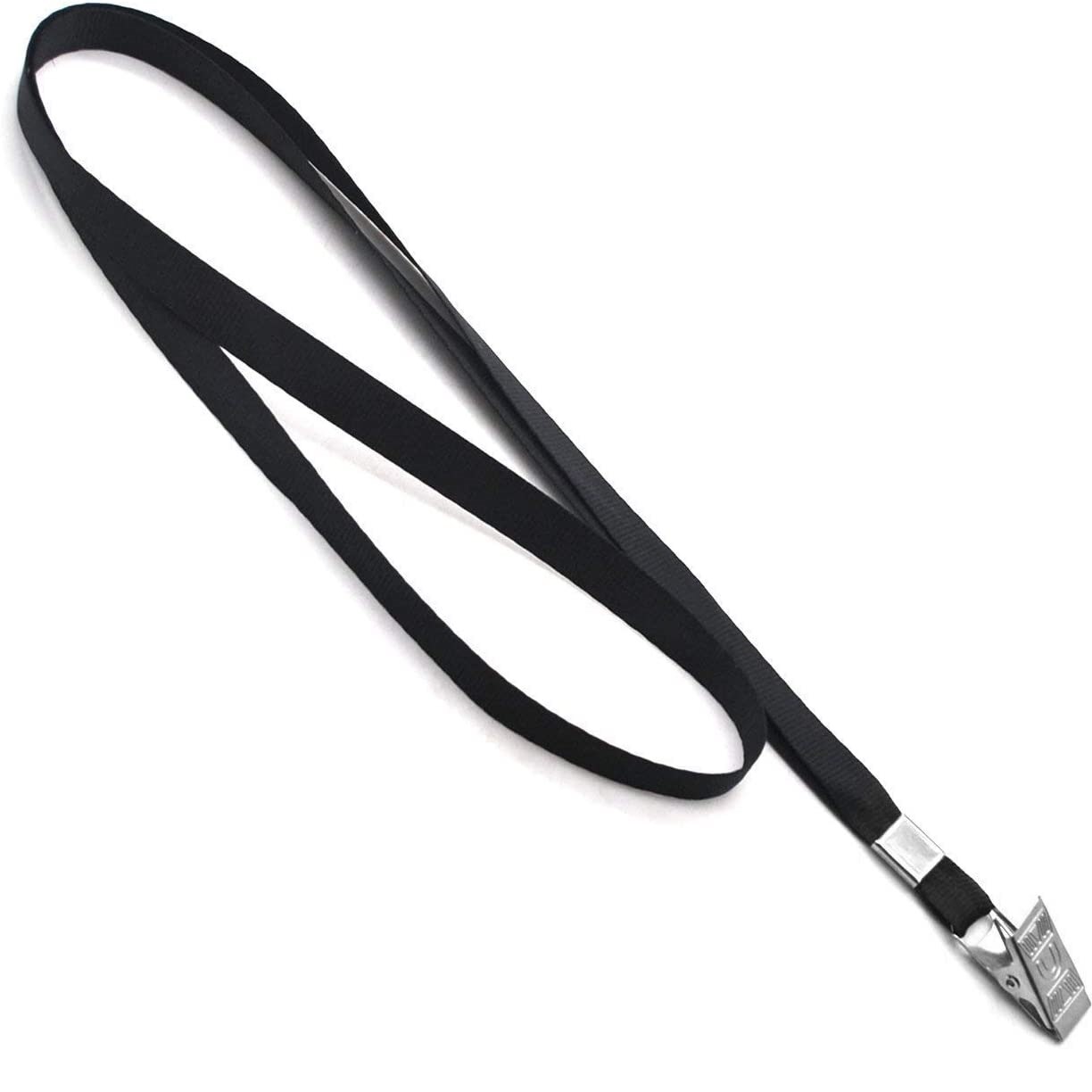 Snur textil pentru ecuson negru, cu clips, FLR, 50 buc/set - eMAG.ro