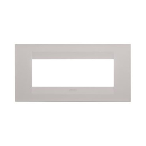 Rama Gewiss Chorus Geo GW16406VL 6 Module Bej Satin - eMAG.ro