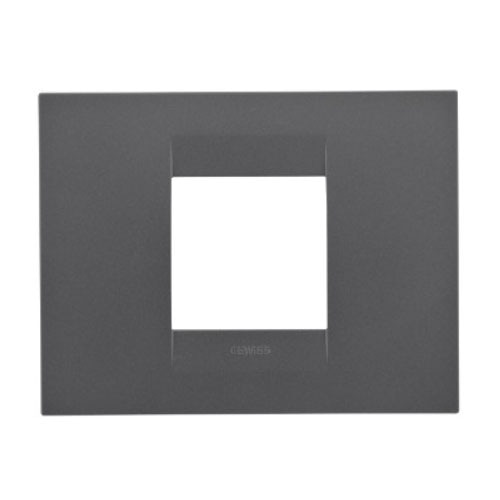 Rama Gewiss Chorus Geo GW16402VN 2 Module Negru Satin - eMAG.ro