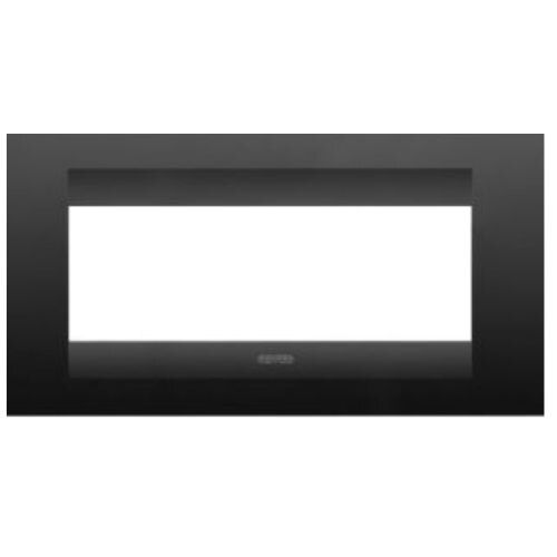 Rama Gewiss Chorus Geo GW16406VN 6 Module Negru Satin - eMAG.ro