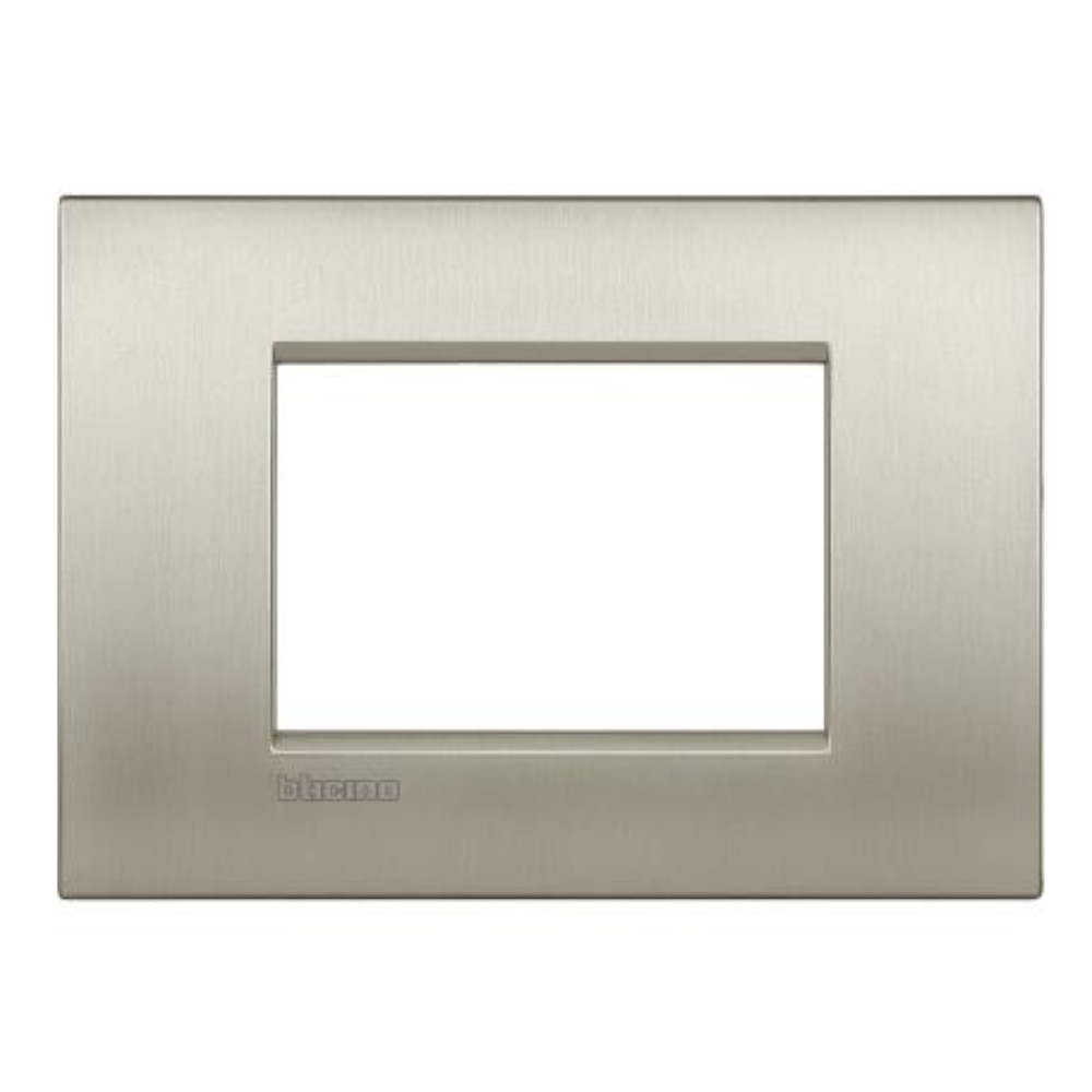 Rama Legrand Bticino LivingLight LNC4803TIS 3 Module Titan Perlat - eMAG.ro