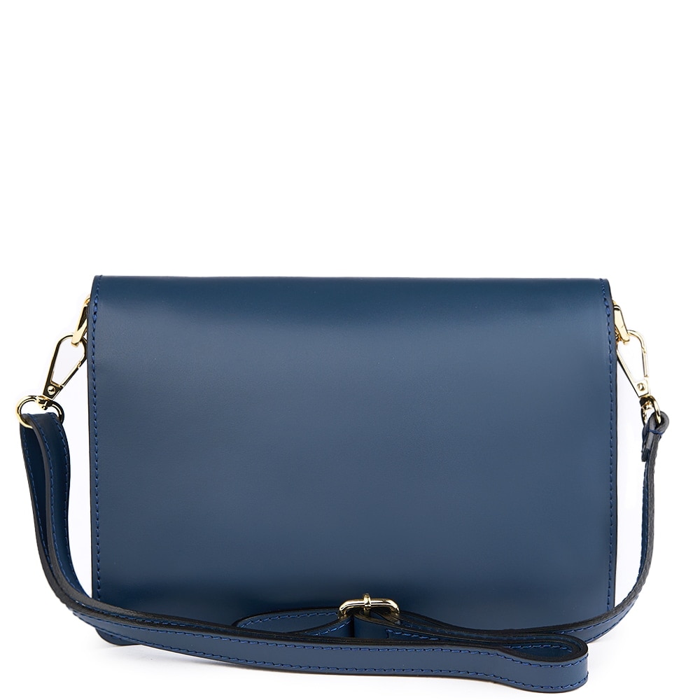 Poseta dama din piele naturala Catalina bleumarin - eMAG.ro