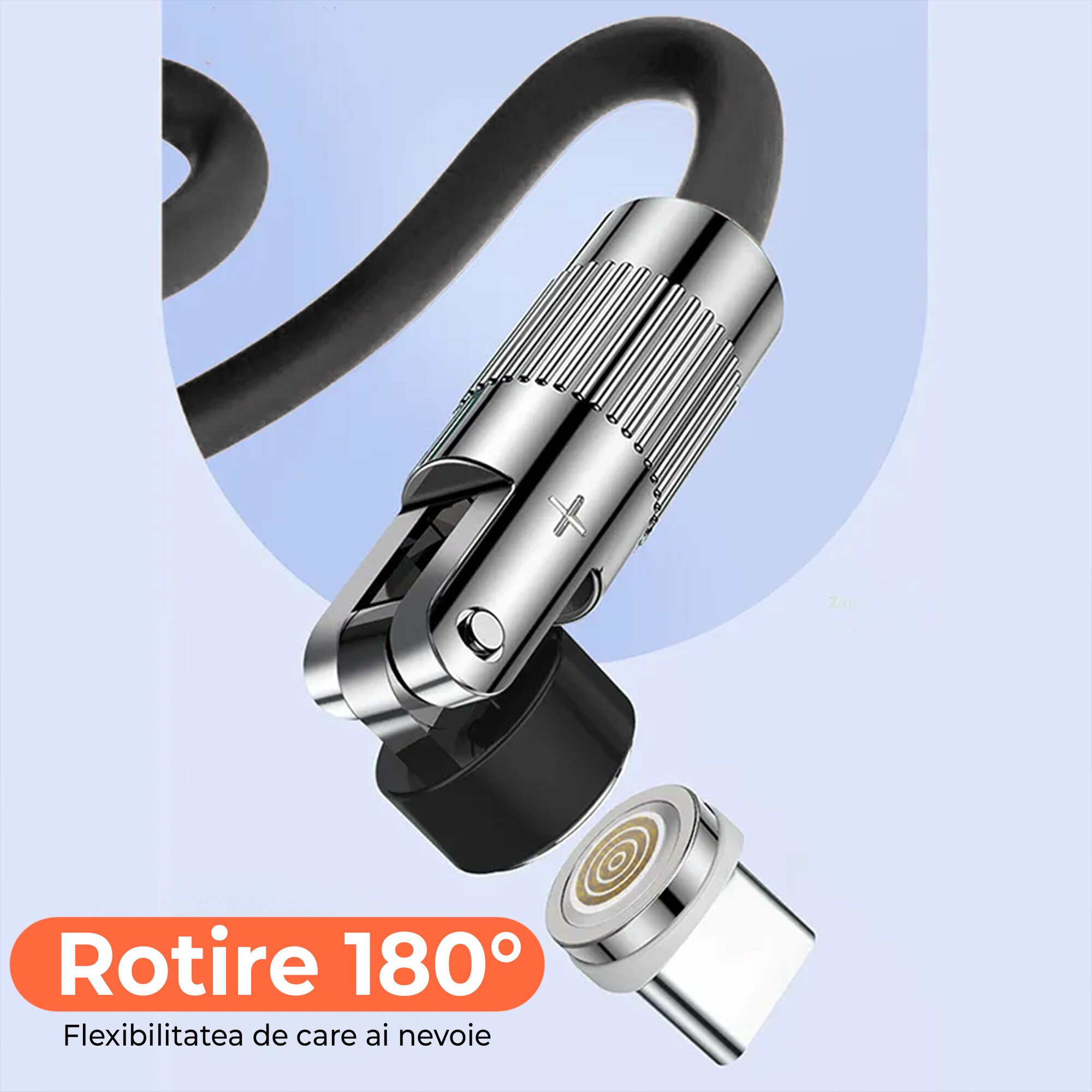 Cablu de date si incarcare Rapida, TimeBox, 3 in 1, Super Fast Charge ...