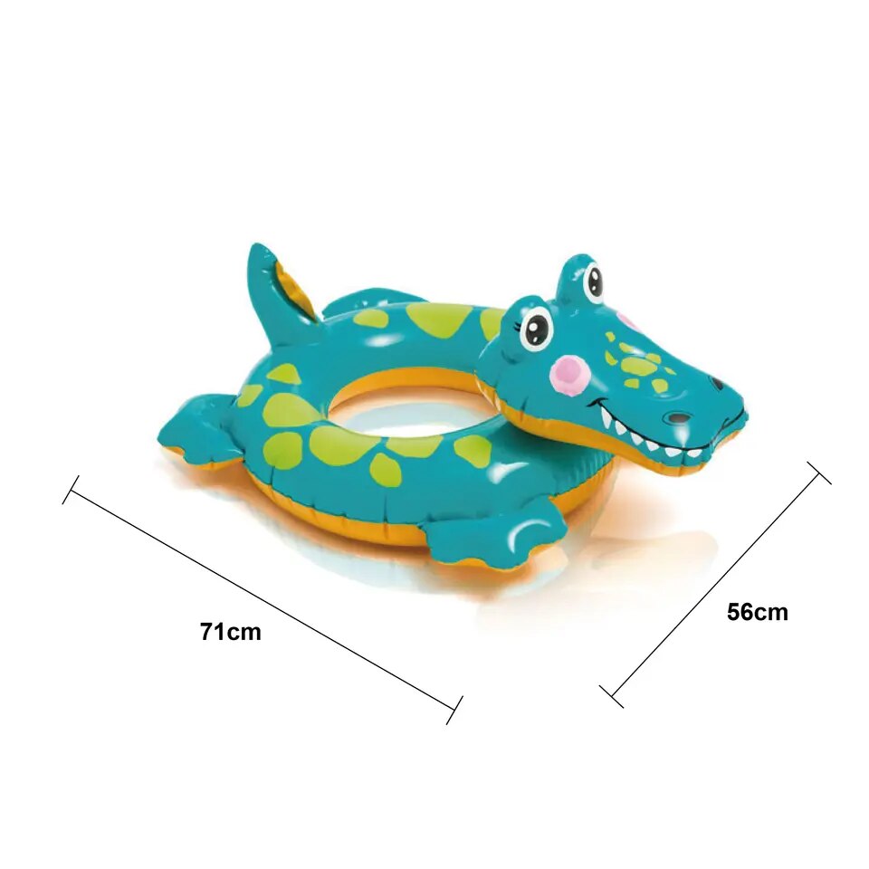 Colac Inot pentru Copii, Crocodil, 86x58 Cm, Verde, + 3 Ani, Utility ...