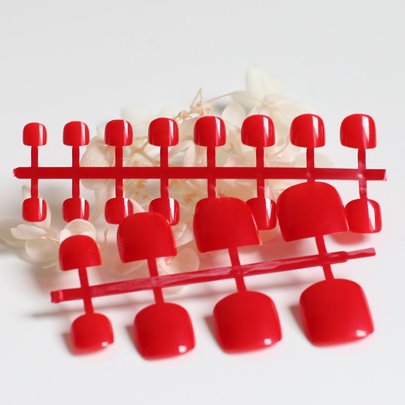 Set 24 tipsuri pentru unghiile de la picioare CLASStitude, model press ...